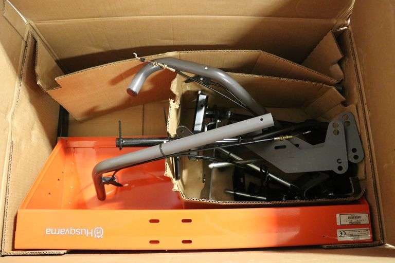 Husqvarna Tractor Front End Scoop - Lawler Auction Company