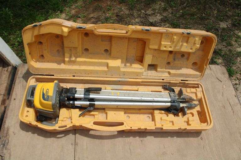 SPECTRA PRECISION LL300 LASER WITH TRIPOD - Lawler Auction Company