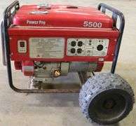 Power Pro 5500 Generator - Lawler Auction Company