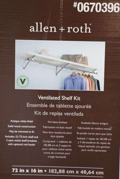 Allen & Roth Shelf Kit - Lawler Auction Company