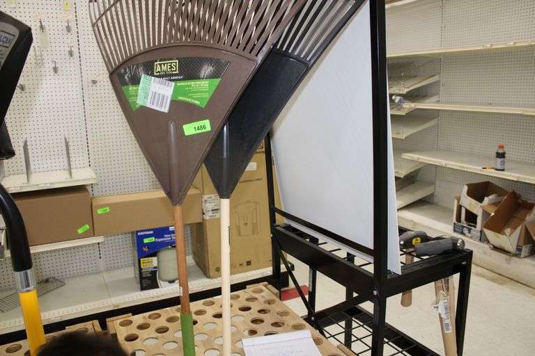 LEAF RAKES WITH DISPLAY - Lawler Auction Company
