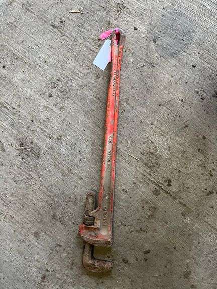 Rigid 48" HD Pipe Wrench - Leap Auctions, LLC