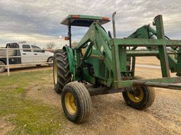 John Deere 5400 Tractor w loader - Leap Auctions, LLC