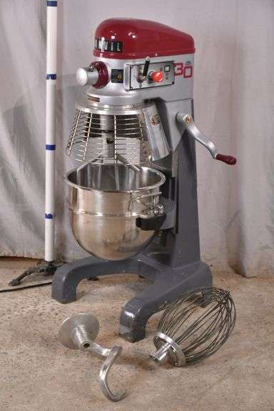 Anvil Mix1030 commercial size mixer with extra attachments; 662-1910 ...