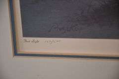 Signed large limited edition framed print "First Light" by Pete Przekop ...