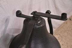 Large iron bell; 13024-243 - R.H. Lee & Co. Auctioneers