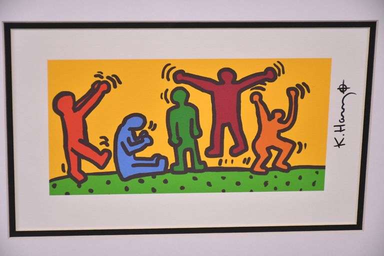 Keith Haring Dancing Figures