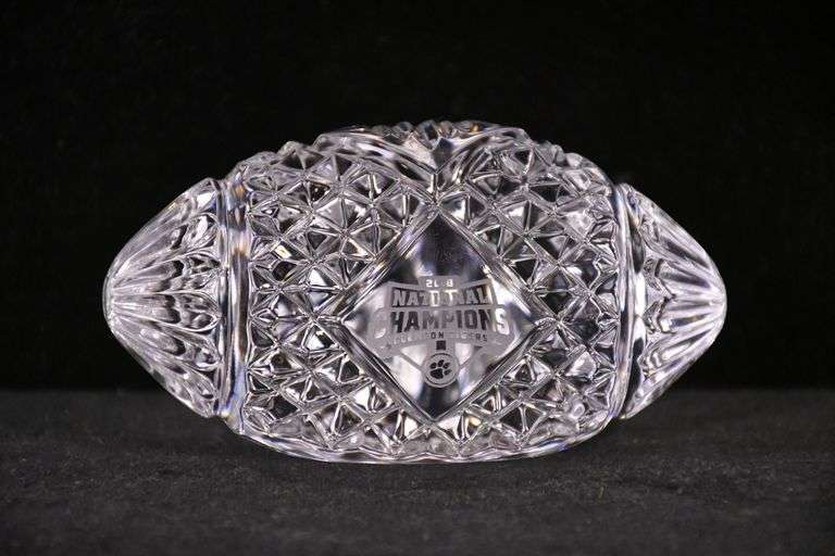 Waterford small limited edition 2018 Clemson National Championship ...