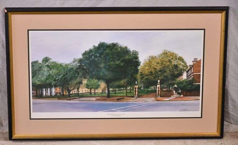 Large signed limited edition framed print "Memories are Made of This ...