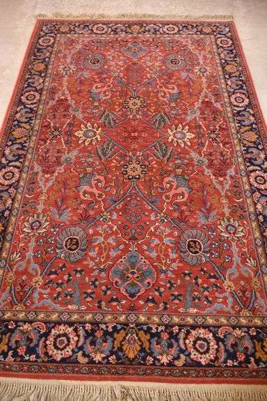 6x9 Karastan "Ispahan Pattern" rug; 336-2304 - R.H. Lee & Co. Auctioneers