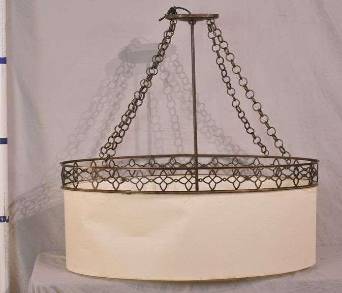 Large oval ceiling mounted light fixture; 55-9534 - R.H. Lee & Co ...