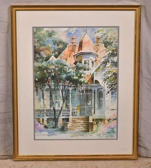 Signed limited edition framed print "South Carolina Summer" by Josie ...