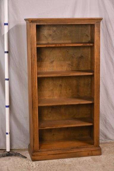 Open front bookcase with fluted columns; 14416-022 - R.H. Lee & Co ...