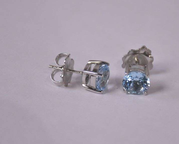 Michael Valitutti "Gems in Vogue" 1.93ctw aquamarine and swiss blue ...