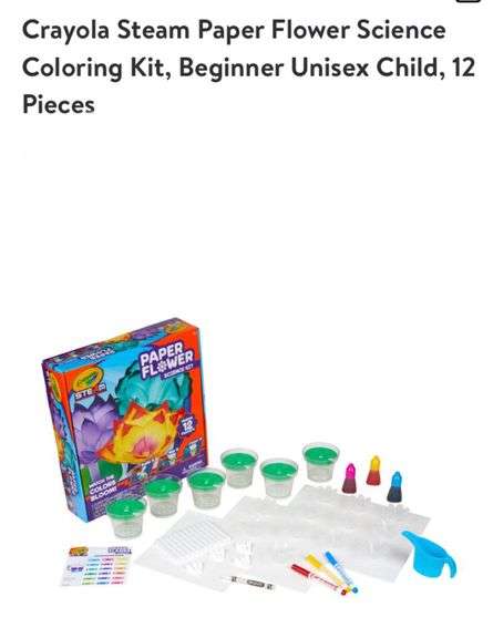 Crayola Paper Flower Science Kit - Lexington Online Auction