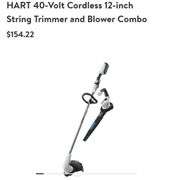 Hart 40v Cordless 12" String Trimmer & Blower Combo - Lexington Online ...