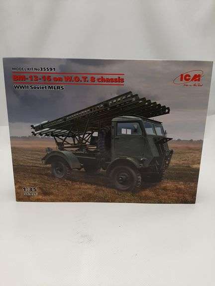WWII Soviet MLRS Model Kit - Lexington Online Auction