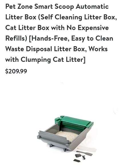 Pet Zone Smart Scoop Automatic Litter Box - Lexington Online Auction