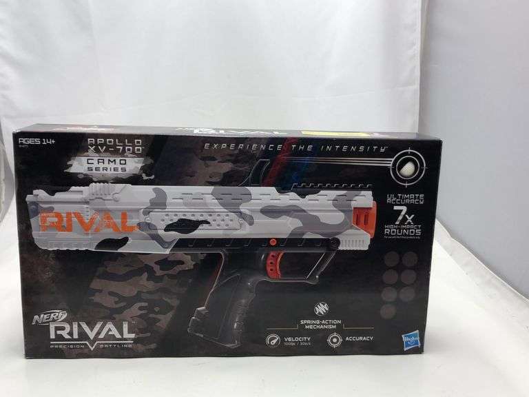 Nerf rival Apollo XV-700 gun - Lexington Online Auction