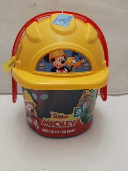 Mickey Mouse Handy Helper Tool Bucket - Lexington Online Auction