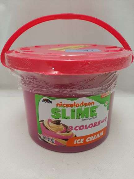 CraZart Nickelodeon Slime Bucket 3in1 Ice Cream Colors - Lexington ...