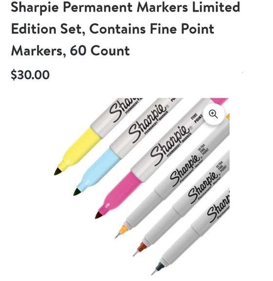 Sharpie Permanent Marker Limited Edition Set - Lexington Online Auction