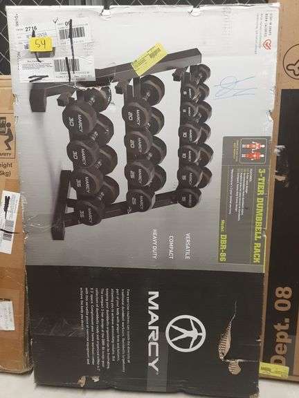 Marcy Apex 3 Tier Dumbbell Rack - Lexington Online Auction