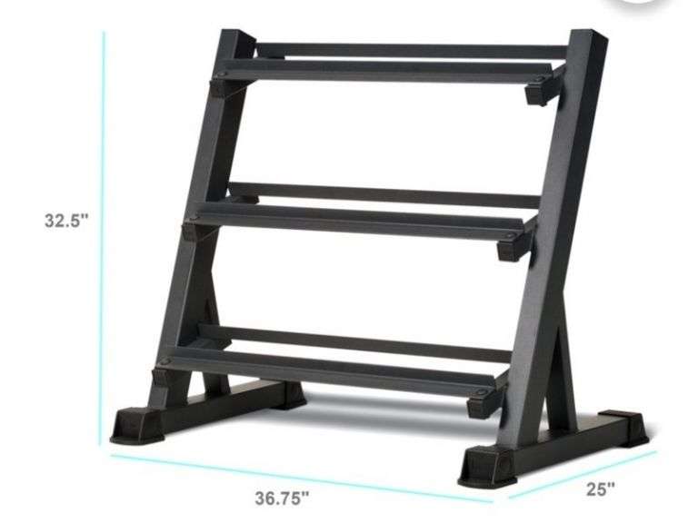 Marcy Apex 3 Tier Dumbbell Rack - Lexington Online Auction