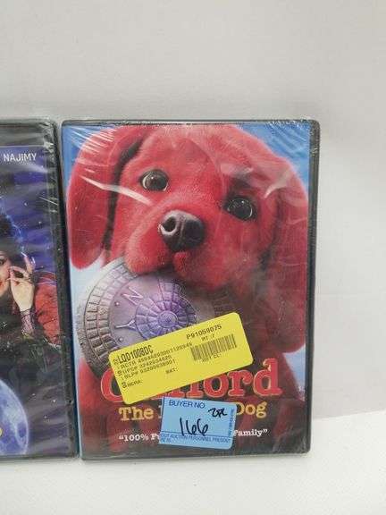 Hocus Pocus & Cifford The Big Red Dog DVDs - Lexington Online Auction