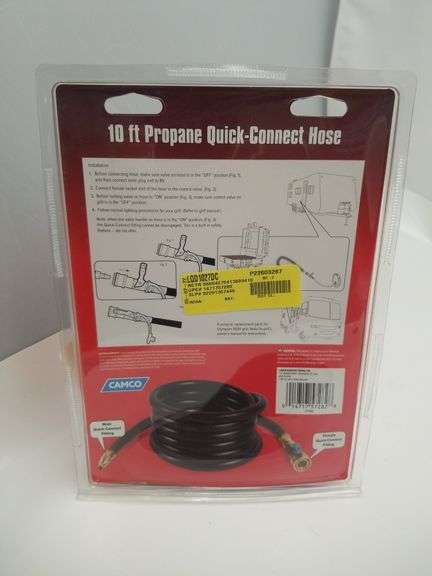 Camco Olympian Heavy Duty 10ft Propane Quick Connect Hose - Lexington ...