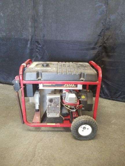 USED Generac 7550 Watts Generator - Lexington Online Auction