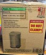 BHG 1.3 gallon step trash can - Lexington Online Auction