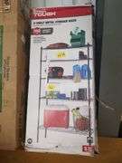 Hyper Tough 5 Shelf Metal Storage Rack - Lexington Online Auction