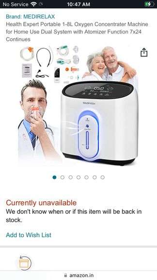 Medirelax Household Oxygen Concentrator - Lexington Online Auction