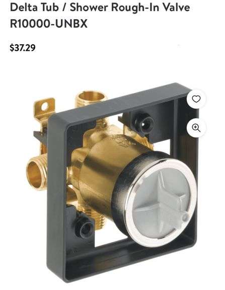 (2) Delta Tub/Shower Rough In Valve - Lexington Online Auction