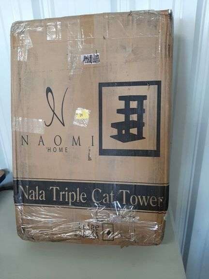 Totnes Nala Cat Tree for Cats, 3 Level Cat Play Perch, Multi-Level Cat ...