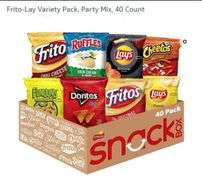 READ!!! 2pk Frito-Lay Variety Pack, Party Mix, 40 Count USE BY April ...