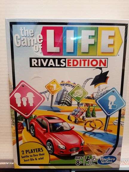 Life, Clue, Monopoly Board Games Rivals Edition 2 Player Games ...