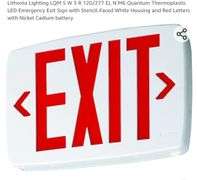 Lithonia Lighting LQM S W 3 R 120/277 EL N M6 Quantum Thermoplastic LED ...