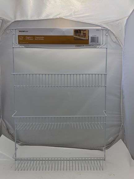 ClosetMaid 8033 4-Tier Wall Rack, 18-Inch Wide - Lexington Online Auction