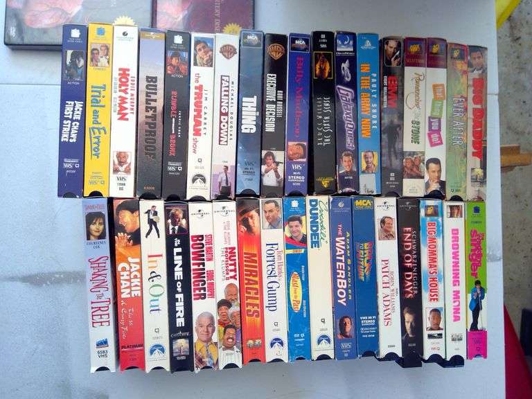Lot of VHS Tapes - Land of Goshen Auction House