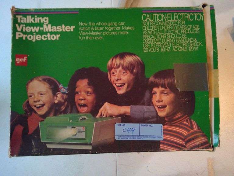 GAF Talking View Master Projector - Land of Goshen Auction House