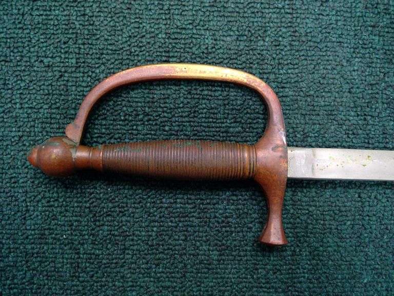 U.S. 1863 F.S.S. Civil War Sword Model 1840 - Land of Goshen Auction House