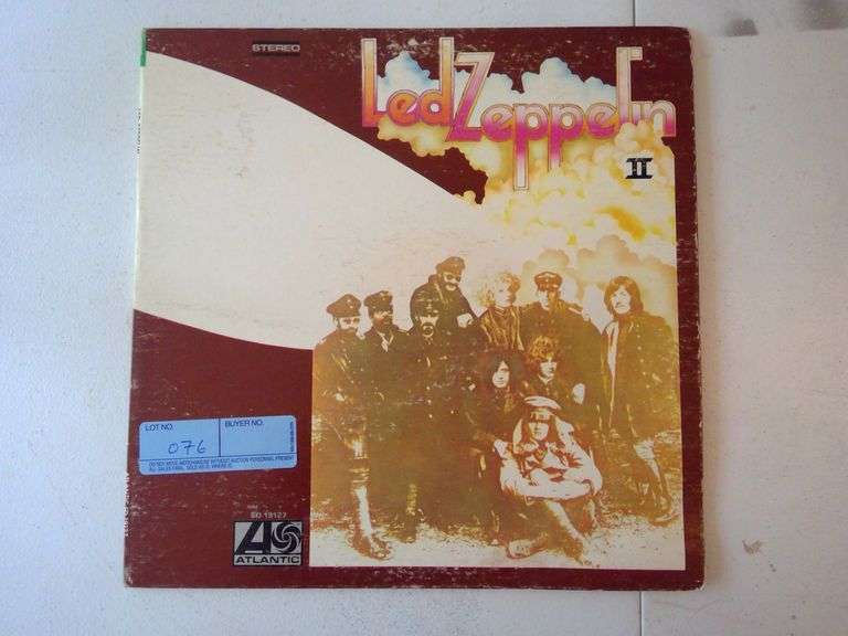 LED ZEPPELIN II ALBUM - Land of Goshen Auction House