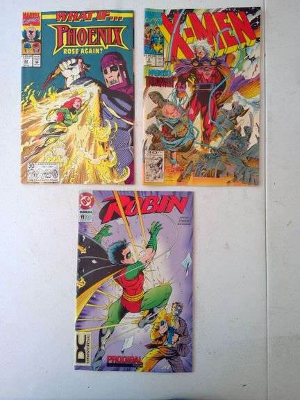 X-Men, Robin, and Phoenix Comics - Land of Goshen Auction House