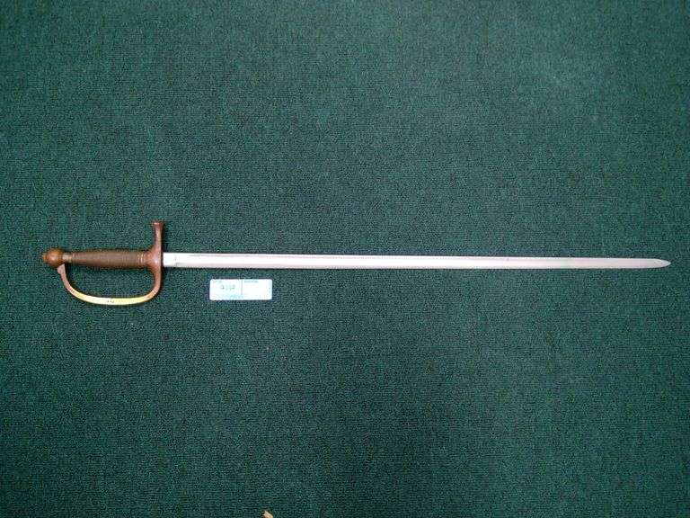 U.S. 1863 F.S.S. Civil War Sword Model 1840 - Land of Goshen Auction House