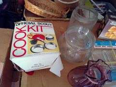 Official Scout Cook Kit plus more - Land of Goshen Auction House