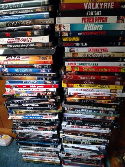 Big collection of dvds - Land of Goshen Auction House