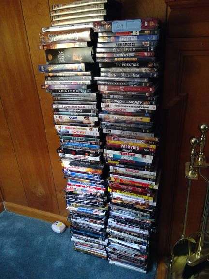 Big collection of dvds - Land of Goshen Auction House