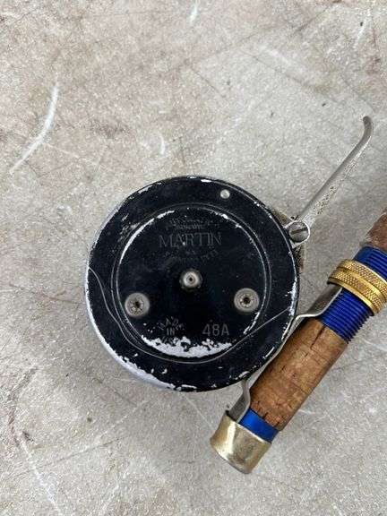 Vintage St. Croix Fly Fishing Rod & Martin Reel - Lee Real Estate ...